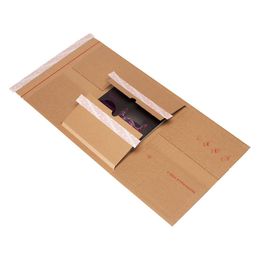 ratioform flow VarioBuchpack Plus, mit 3-fachem Selbstklebeverschluss, LxB 230 x 160 mm, ab 300 Stk