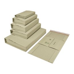 ratioform terra Graspapier-Universalverpackung, gr&uuml;ngrau, LxB 455 x 320 mm, ab 50 Stk