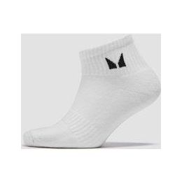 MP Unisex Ankle Socks (1 Pack) - White - UK 6-8