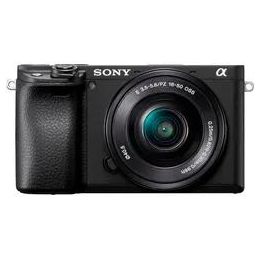 Sony Kompaktkamera "Alpha 6400 + 16-50mm Objektiv", schwarz, B:12cm H:6,69cm T:5,97cm, Fotokameras, Topseller