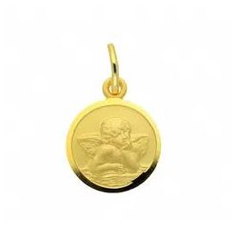 Adelia&acute;s Kette mit Anh&auml;nger ADELIA ́S "Schmuckset - Set mit Halskette 585 Gold Anh&auml;nger Amor &Oslash; 10 mm", gold, Halsketten, Damen, Gold, Schmuckset - Set mit Halskette