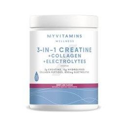 Myvitamins 3-in-1 Kreatin + Kollagen + Elektrolyte - 237G - 20Portionen - Mixed Berry Lime