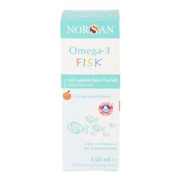 Norsan Omega-3 Fisk f.Kinder fl&uuml;ssig 150 ml
