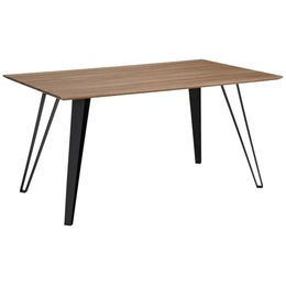 Esstisch Gino Teakfarben MDF ca. 160x90 cm