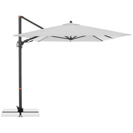 Doppler Ampelschirm Myzone Hellgrau ca. 320x240cm