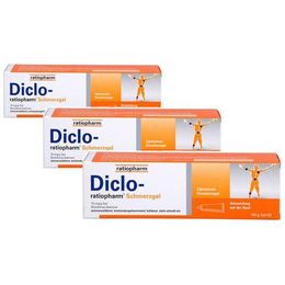 3x DICLO-ratiopharm Schmerzgel 100 g