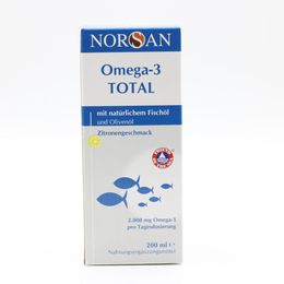 2x Norsan Omega-3 Total fl&uuml;ssig Doppelpackung 200 ml