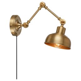 Marksl&ouml;jd Wandleuchte Grimstad Messingfarben max. 60 Watt Wandlampe