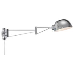 Marksl&ouml;jd Wandleuchte Portland Wall Edelstahlfarben max. 40 Watt Wandlampe