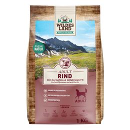 Hundetrockenfutter 'Rind mit Kartoffeln und Wildkr&auml;utern' Adult 1 kg