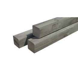 Ante Kantholzpfosten Nadelholz grau 90 x 90 x 2000 mm