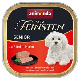 animonda Hundefutter 'Vom Feinsten' Senior Rind & Huhn 150 g