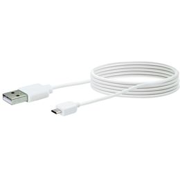 Schwaiger Sync- und Ladekabel Micro USB 2.0 B/USB 2.0 A, 200 cm