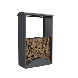 WESTMANN Kaminholzregal 'Castra A' Stahl anthrazit 98 x 52 x 160 cm
