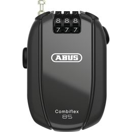 Abus Roll-Back-Kabelschloss 'Combiflex Break 85' schwarz &Oslash; 1,5 x 85 cm