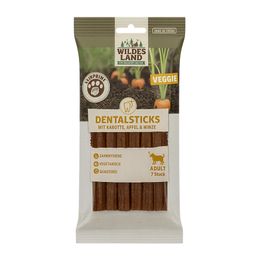 Hundetrockenfutter 'Veggie Dentalsticks mit Karotte' 180 g