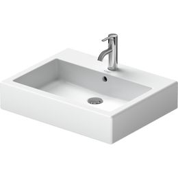 Duravit Waschbecken eckig 'Vero' wei&szlig; 60 x 16,5 x 47 cm