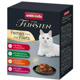 animonda Katzenfutter 'Vom Feinsten' Feines mit Filets 8 x 85 g