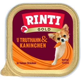 Rinti Hundefutter 'gold' Truthahn Kaninchen 100 g