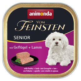 animonda Hundefutter 'Vom Feinsten' Senior Gefl&uuml;gel und Lamm 150 g