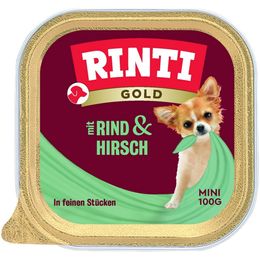 Rinti Hundefutter 'gold' Hirsch Rind 100 g