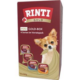 Rinti Hundefutter 'gold' Goldbox 8 x 100 g