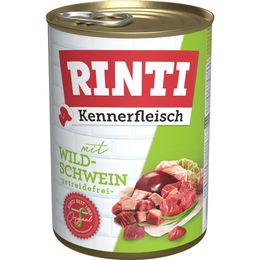 Rinti Hundefutter 'Kennerfleisch' mit Wildschwein gefriergetrocknet400 g