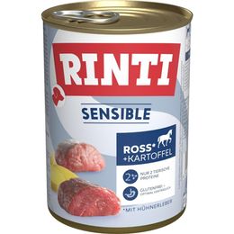 Rinti Hundefutter 'Sensible' Ross Kartoffel 400 g