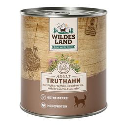 Hundetrockenfutter 'Truthahn mit S&uuml;&szlig;kartoffel, Cranberries, Wildkr&auml;utern und Distel&ouml;l' Adult 800 g