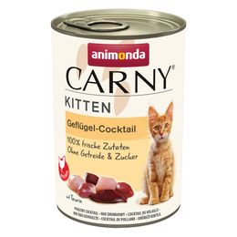 animonda Katzenfutter 'Carny' Kitten Gefl&uuml;gel-Cocktail 400 g