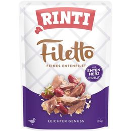 Rinti Hundefutter 'Filetto' Feines Entenfilet 100 g