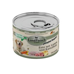 LANDFLEISCH Hundefutter 'Classic' Ente, Lamm & Kartoffel 195 g