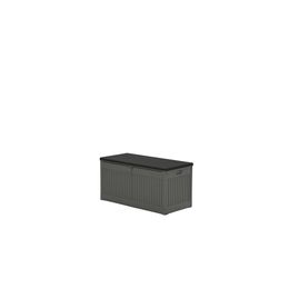 Garden Impressions Kissenbox 'Primo' grau/schwarz 109 x 51,3 x 54,7 cm