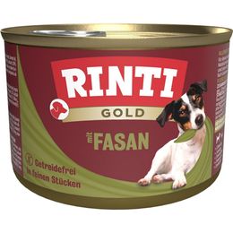 Rinti Hundefutter 'gold' Fasanst&uuml;cke 185 g
