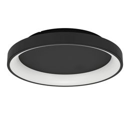 Eglo LED-Wand- und Deckenleuchte 'Loretello' schwarz &Oslash; 35 x 7,5 cm