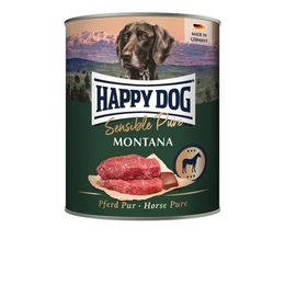 Happy Dog Hundefutter 'Sensible Pure' Montana Pferd 800 g