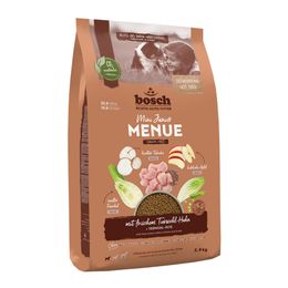 BOSCH PETFOOD Hundefutter 'Menue' getreidefrei Apfel 2,4 kg