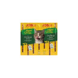 JosiCat Katzenfutter Sticks Huhn, Ente 7 x 5 g