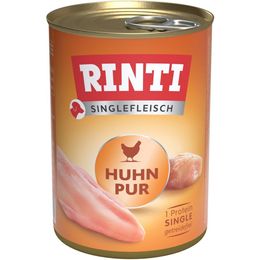 Rinti Hundefutter 'Singlefleisch' Huhn Pur 400 g