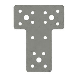 T-Flachverbinder 80 x 68 x 38 x 2 mm