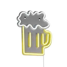 REALITY LEUCHTEN LED-Wandleuchte 'Beer' 29 x 35,5 cm, 5W