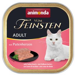 animonda Katzenfutter 'Vom Feinsten' Adult Putenherzen 100 g