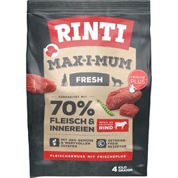 Rinti Hundefutter 'Max-i-mum' Gem&uuml;se Rind 4 kg