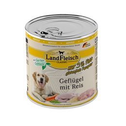 LANDFLEISCH Hundefutter 'Classic' Gefl&uuml;gel, Reis 800 g