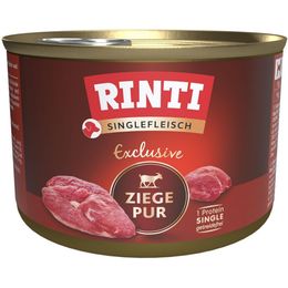 Rinti Hundefutter 'Singlefleisch' Ziege Pur 185 g