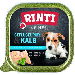 Rinti Hundefutter 'Feinest' Gefl&uuml;gel Pur Kalb 150 g