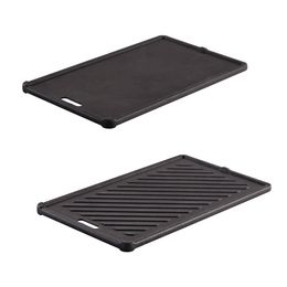 R&ouml;sle R&ouml;sle Grillplatte 'Videro G2-P/E2-P' schwarz 19,5 x 32,5 cm