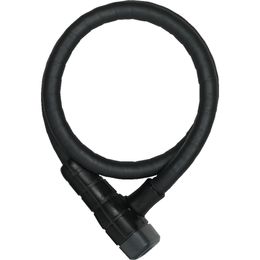 Abus Kabelschloss 'Steel-O-Flex Microflex 6615K' schwarz &Oslash; 1,5 x 85 cm