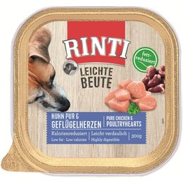 Rinti Hundefutter 'Leichte Beute' Huhn Pur Gefl&uuml;gelherzen 300 g