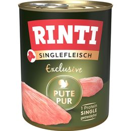 Rinti Hundefutter 'Singlefleisch' Pute Pur 800 g